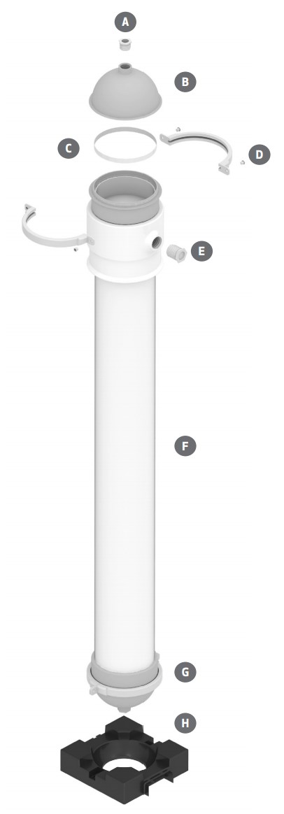 Hyflux Water Filter K600ETI-55 Module (Kristal 600ETI-55)