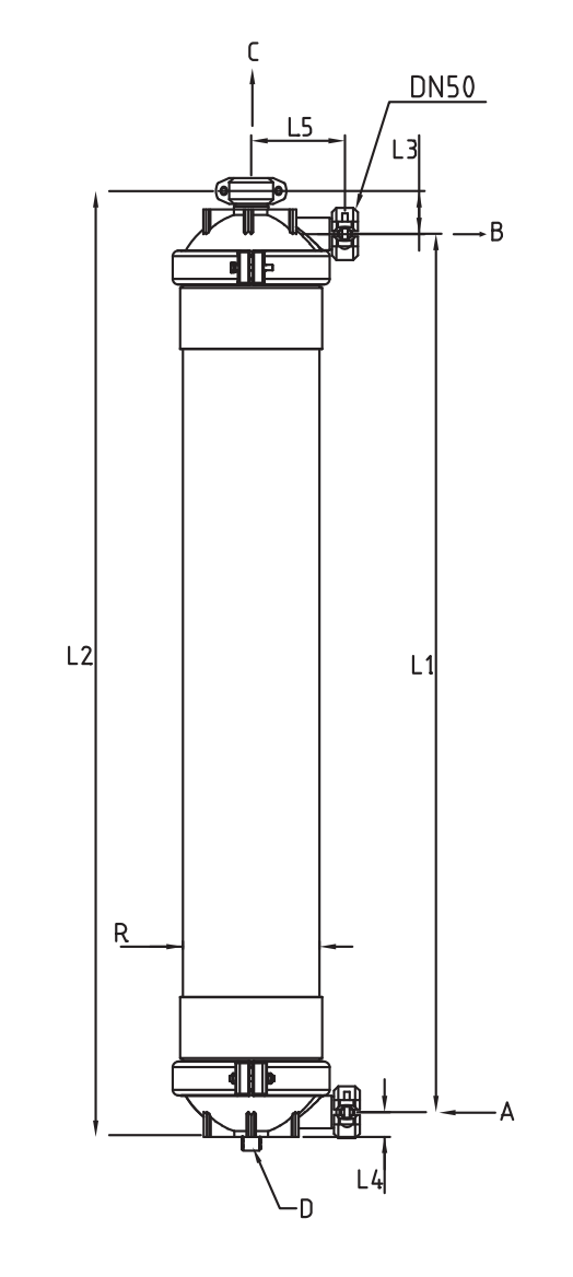 Memstar UF-1010E Pressurized UF Membrane
